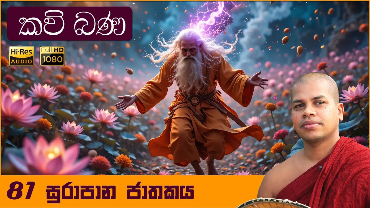 81- සුරාපාන ජාතකය | Suraapana Jathakaya | සිංහල කවි බණ | 550 Jathaka ...