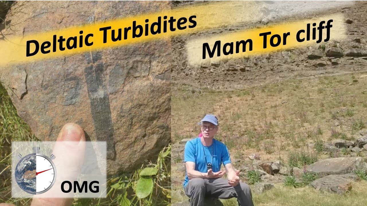 Deltaic Turbidites, Mam Tor Cliff - YouTube