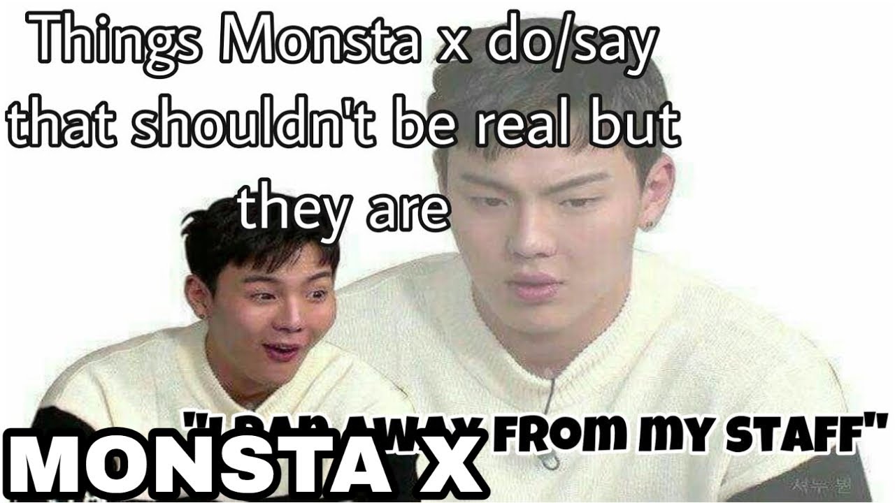 MONSTA X - "Things Monsta X do/say that shouldn’t be real but are" REACTION - YouTube