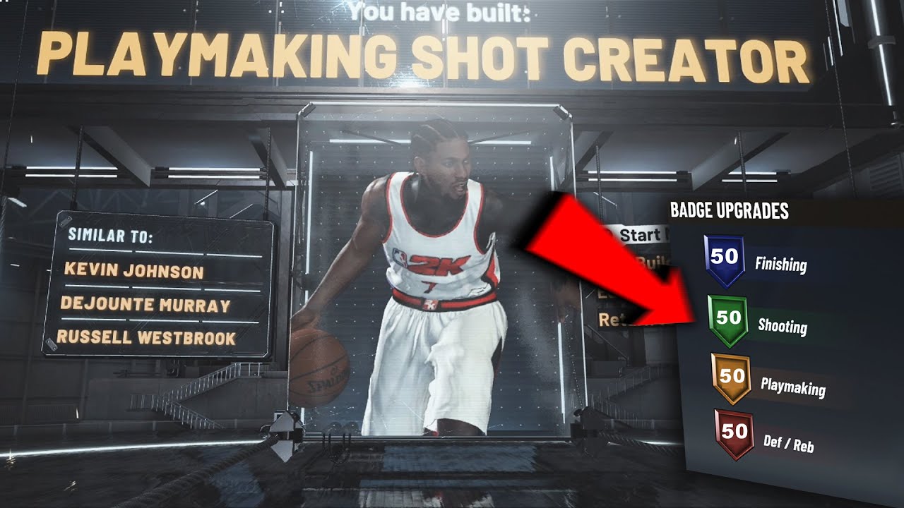 The RAREST Playmaking Shot Creator Build HOF Defensive & Shooting ...
