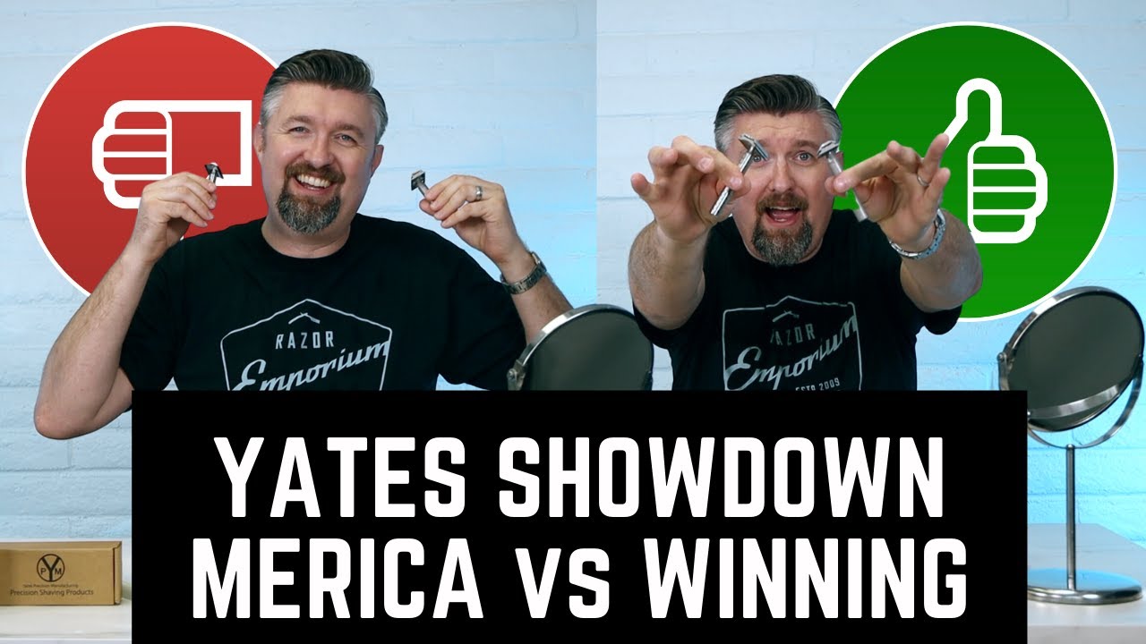 Wet Shaving Showdown Yates Precision Shaving Merica vs Winning ...