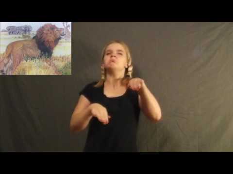The Lion and The Mouse ASL story - YouTube