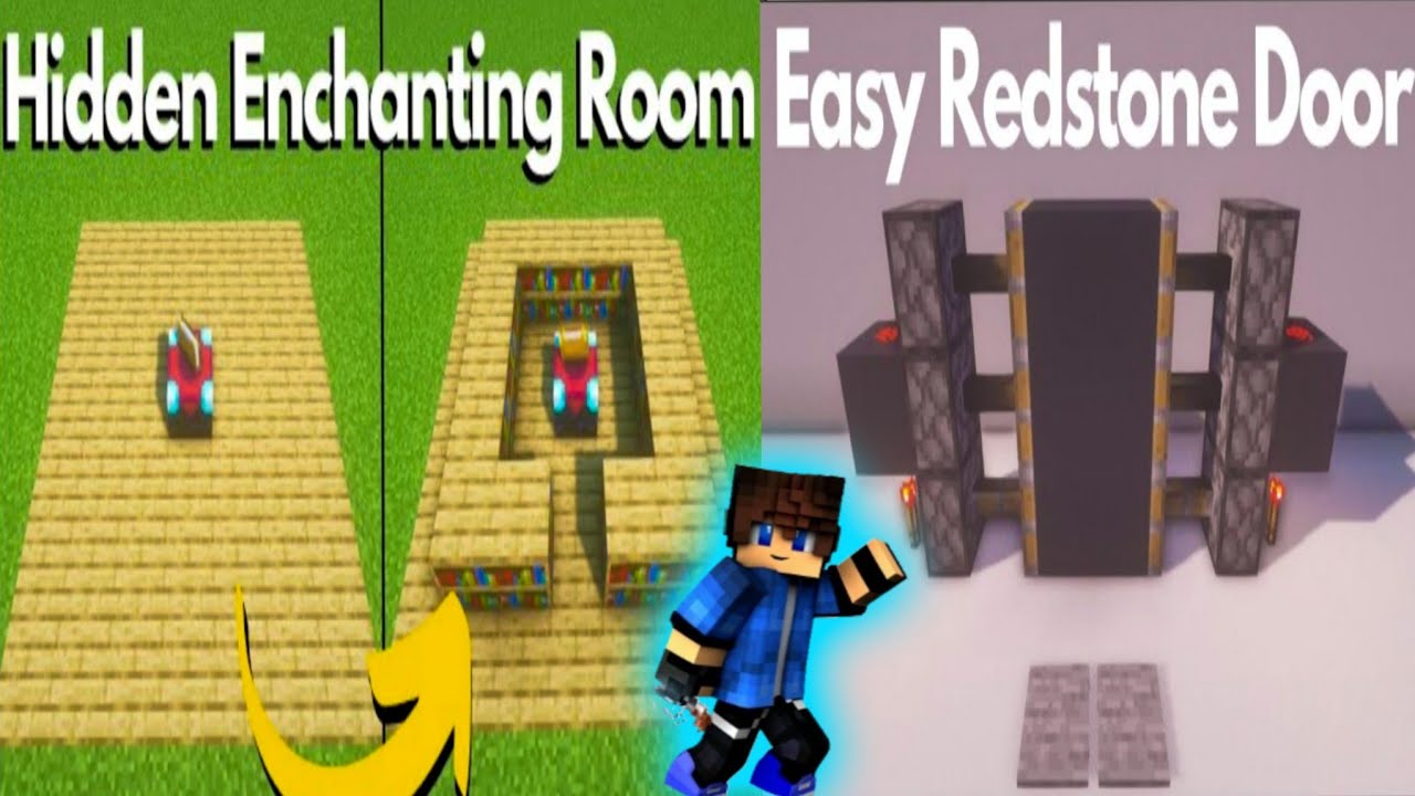 Minecraft easy redstone builds - YouTube