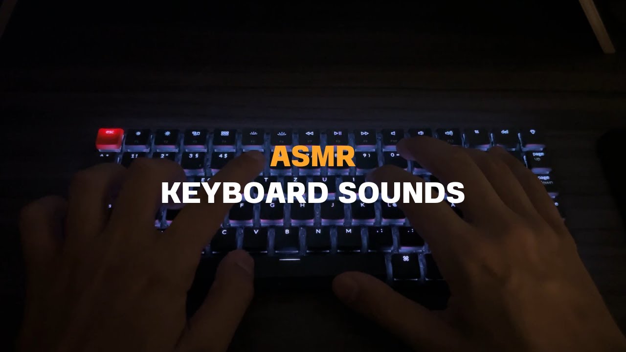 ASMR Keyboard and Mouse Sounds - YouTube