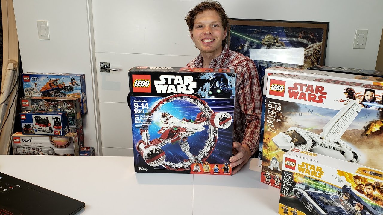 LEGO Live Stream Building the 2017 Jedi Starfighter - YouTube