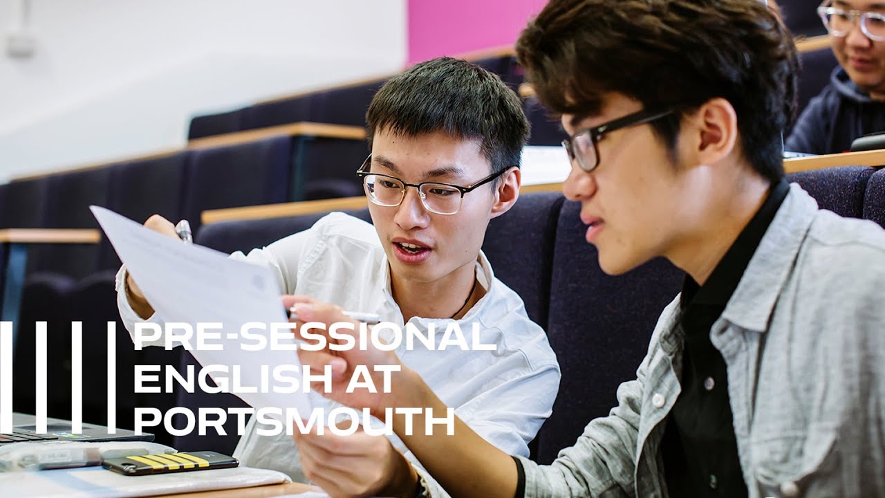 Pre-Sessional English at Portsmouth - YouTube