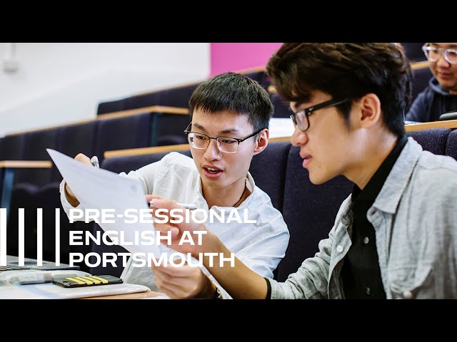 Pre-Sessional English Language Courses | University of Portsmouth