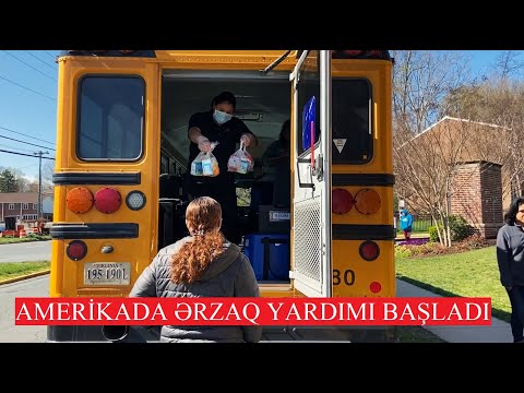 AMERIKA MƏKTƏBLƏRİNDƏ ƏRZAQ YARDIMI.. COVİD-19 BÖHRANINDA KİMLƏR NECƏ PUL QAZANA BİLİR?
