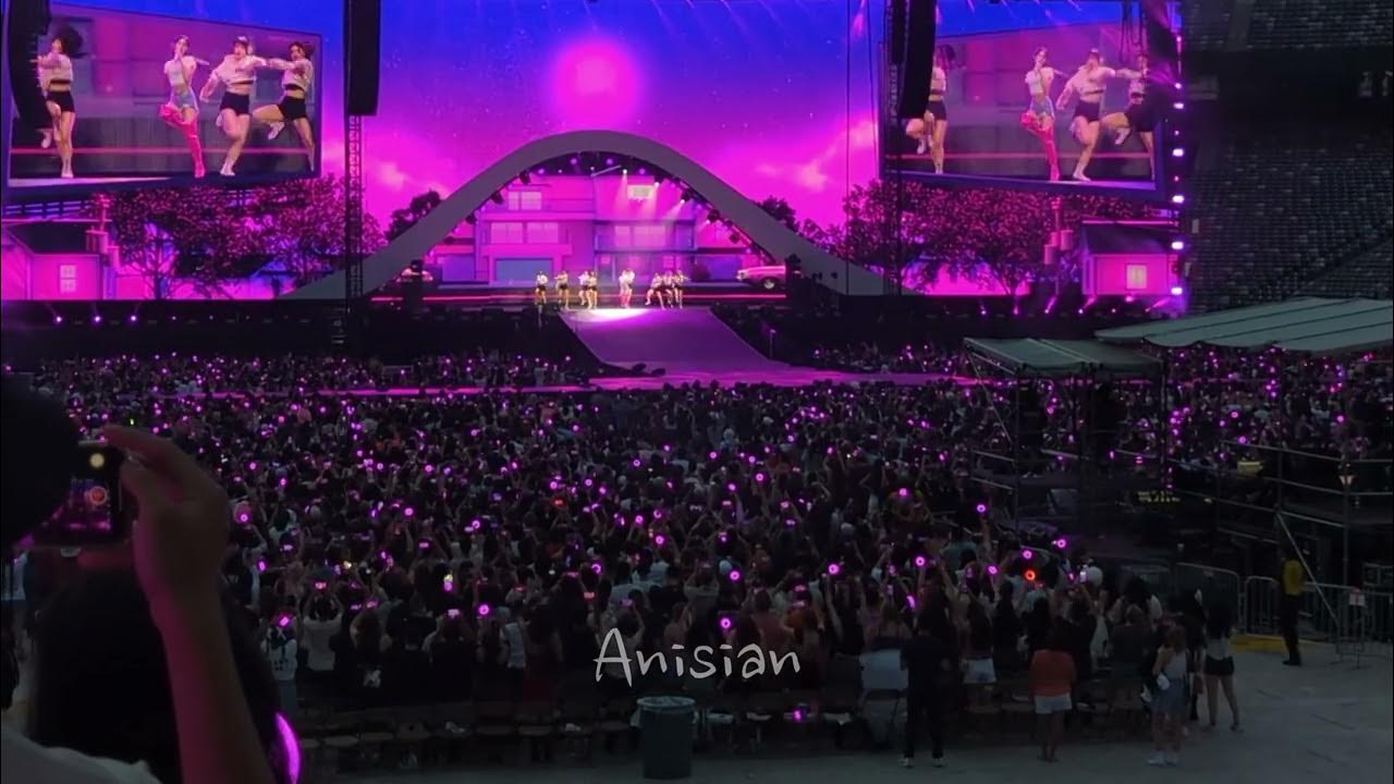 [230706] MINA 7 Rings - Ariana Grande Cover TWICE Ready to BE Concert Fancam in NJ - YouTube