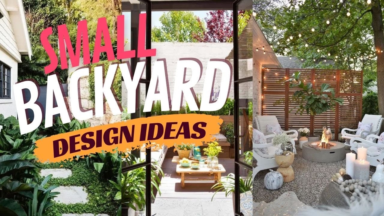 Small Backyard Design Ideas and Inspirations. Ideas and Decoration ...
