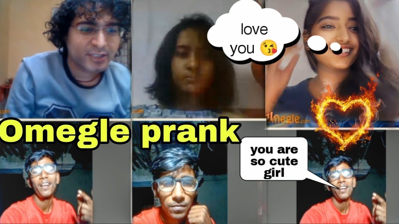 Omegle Cute Cute Girl Prank Video Pooran Up44 Youtube