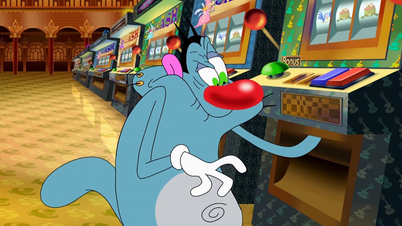 Oggy and the Cockroaches - Oggy & Jack at the casino (SEASON 4) BEST ...