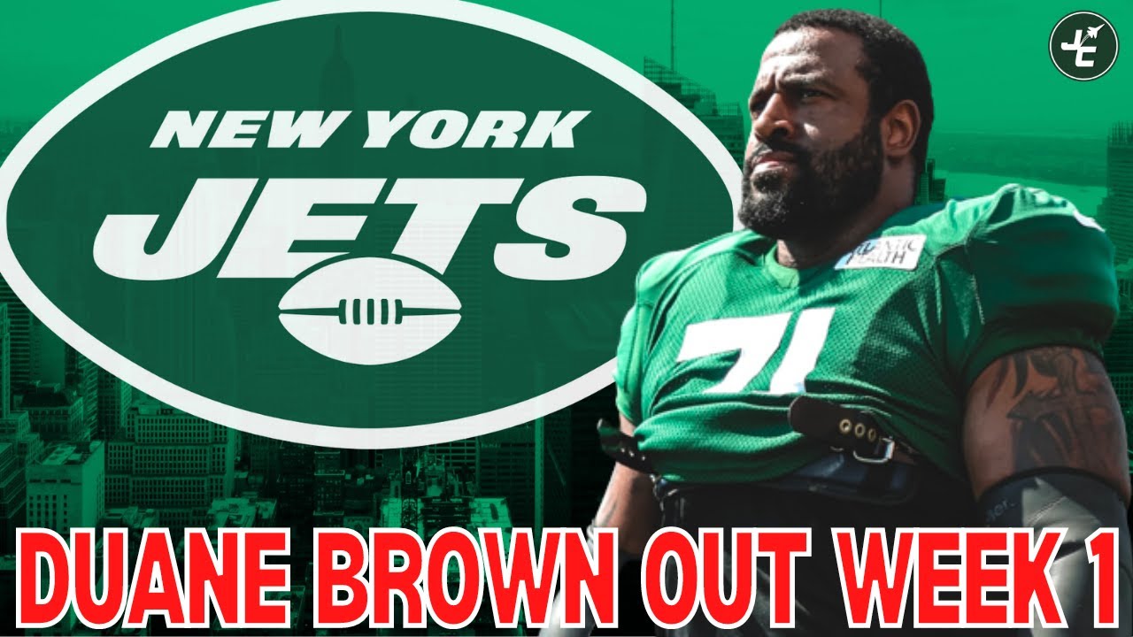BREAKING: Duane Brown OUT | Jets To Start Fant & Mitchell - YouTube
