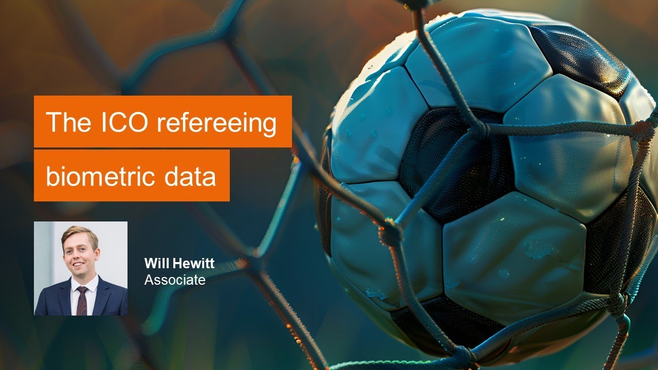 Data Protection Top 10: The ICO refereeing biometric data - YouTube