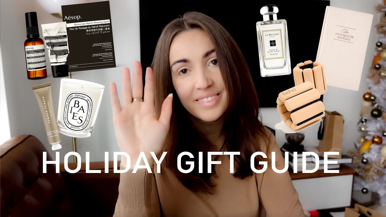 HOLIDAY GIFT GUIDE || Madison Barker - YouTube