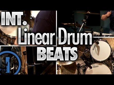 Intermediate Linear Drum Beats - YouTube