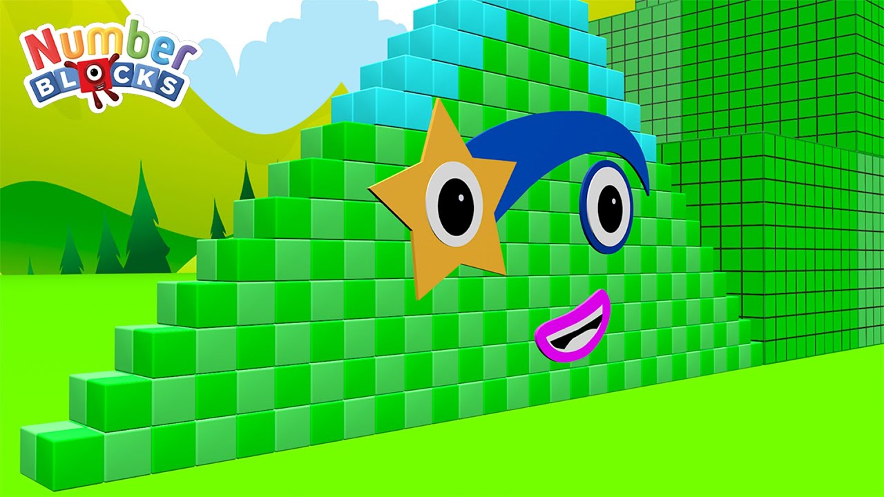 Numberblocks Cube Step Squad 1 - 450 Song - Learn to Count Big Numbers ...