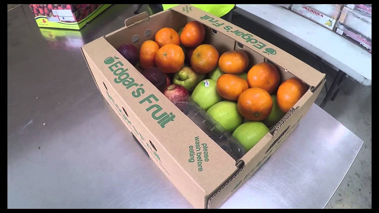 Edgar's Fruit Packaging - Shoreham Depot - YouTube