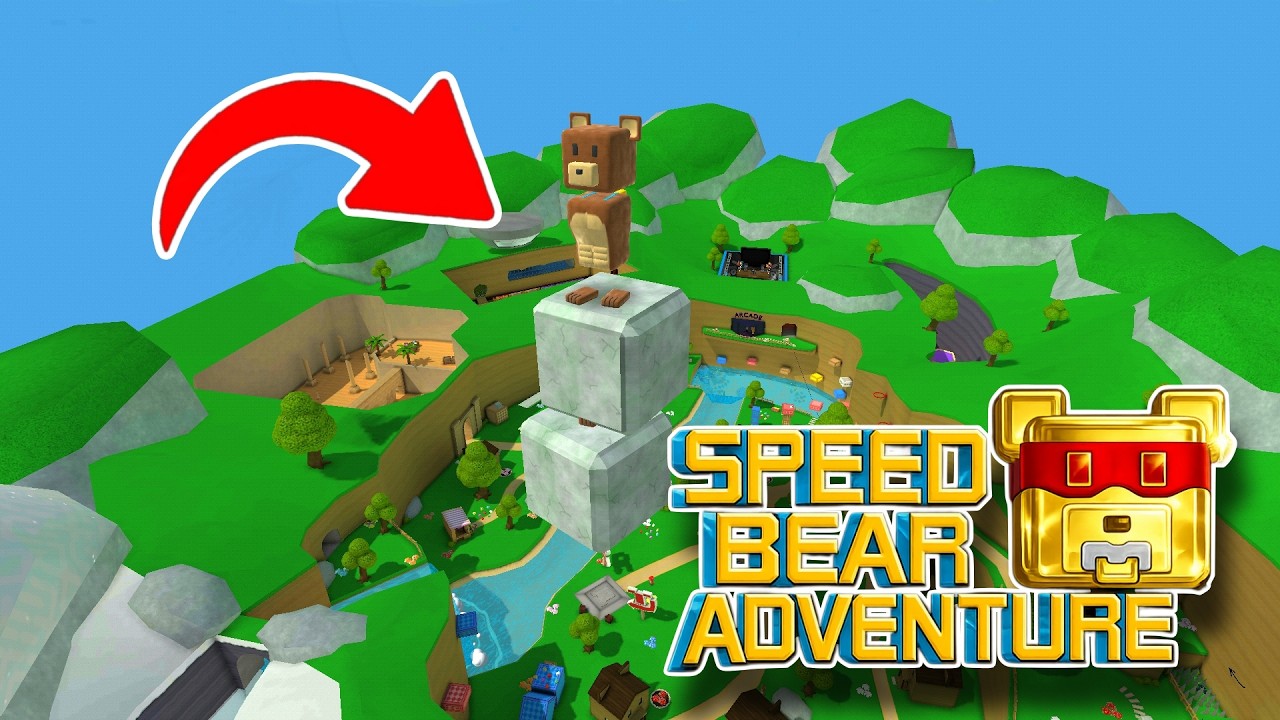 Super Bear Adventure Gameplay Walkthrough - Take 2 Stone for Fly🕊️ ...
