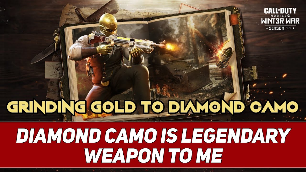 AK - 47 Diamond Camo Is Legendary Weapon For Me | CODM Grind for Gold ...