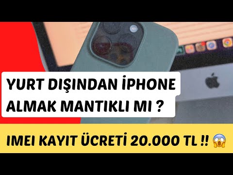 Yeni Zamlar ! Yurtdışından iPhone Almak Mantıklı Mı ? IMEI Kayıt Ücreti 20.000 TL Oldu !
