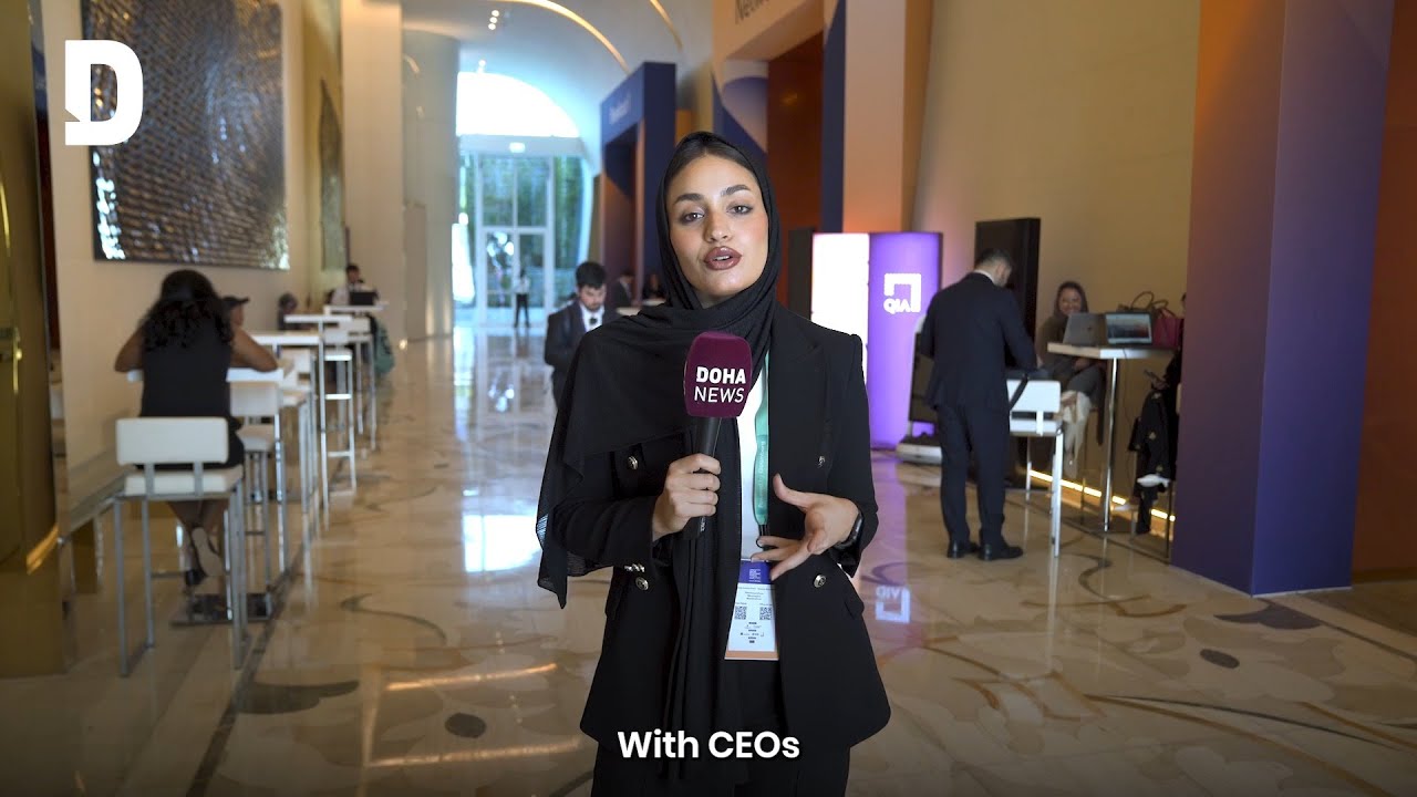 Qatar spearheads crucial discussions on global issues at QEF - YouTube