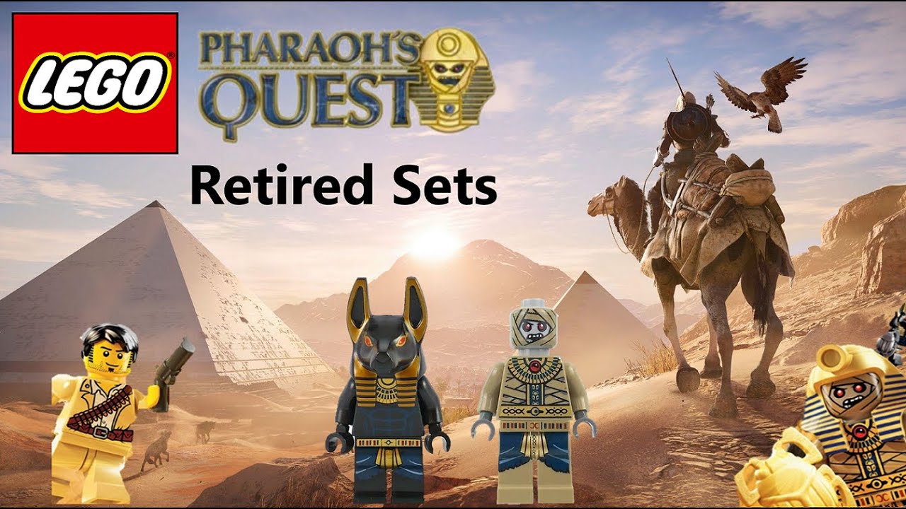LEGO Pharaoh's Quest Retired Sets - YouTube