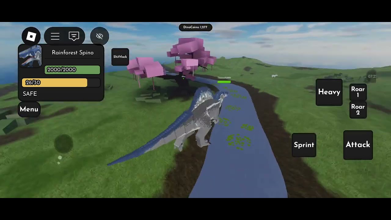 JURASSIC BLOCKY GAME PLAY 2 - YouTube