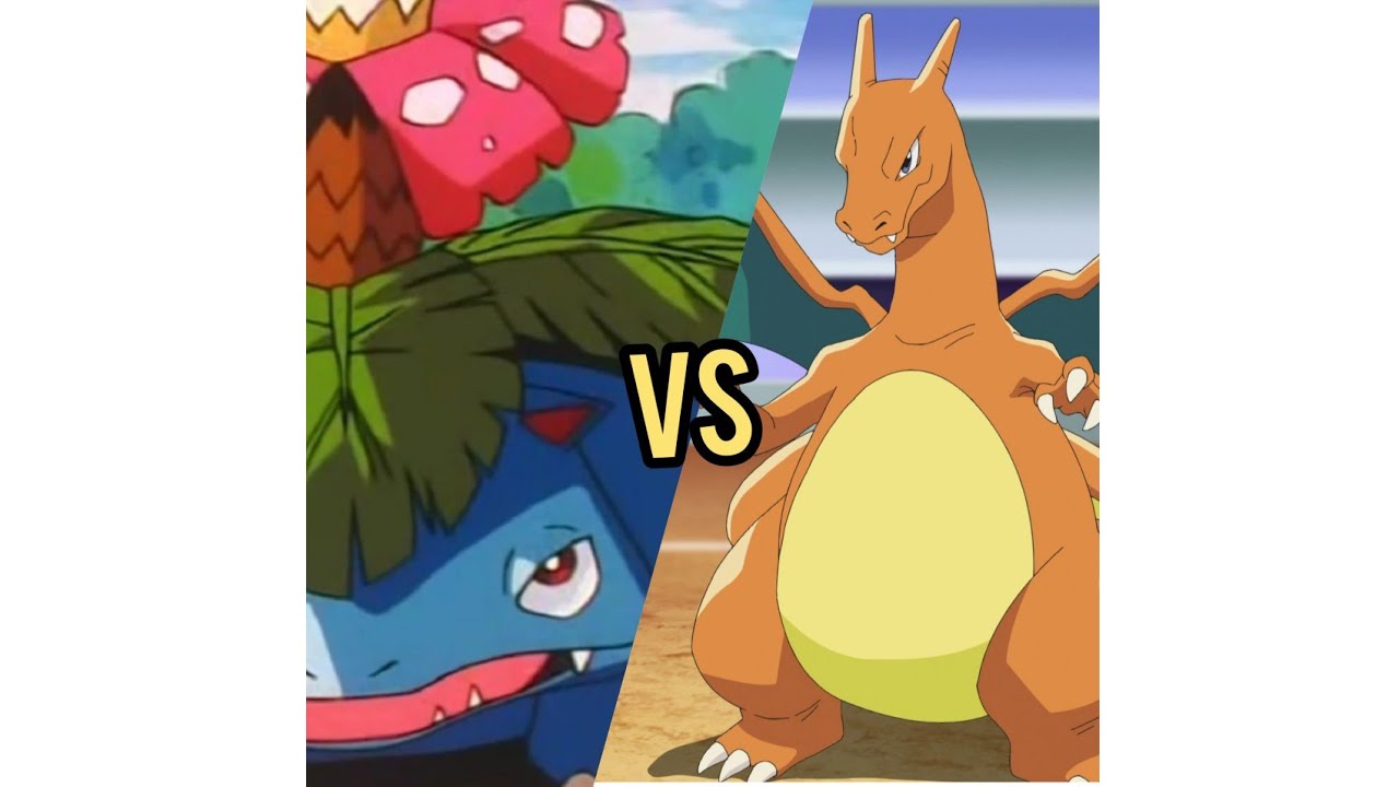 POKEMON unite charizard vs venusaur - YouTube