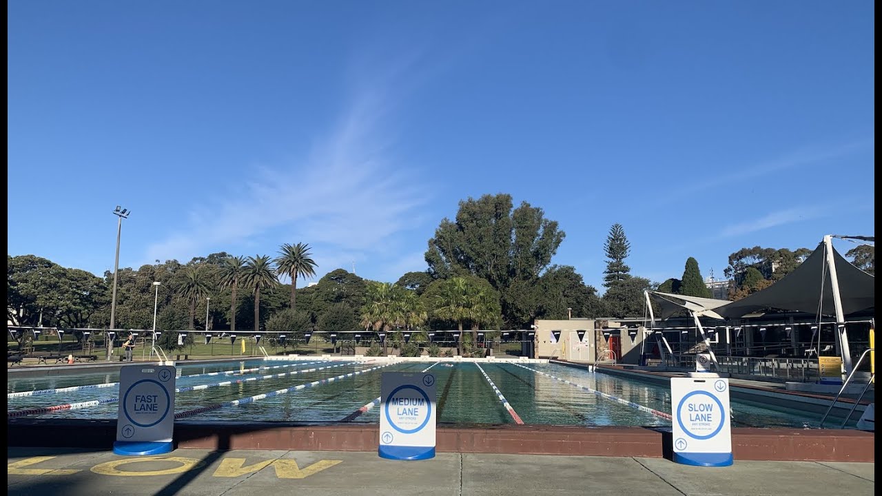Victoria Park Pool in Sydney - YouTube