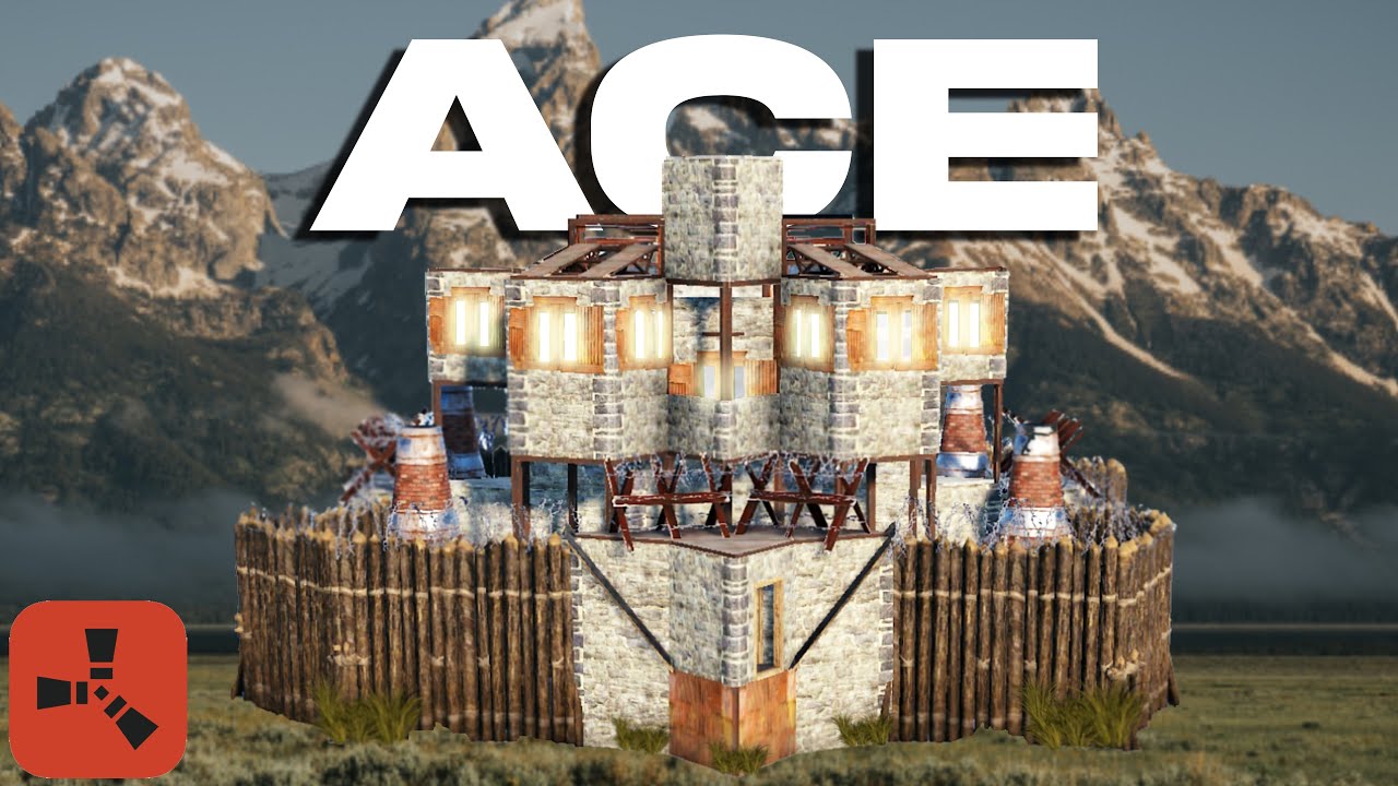 The Ace Insanely Defendable Rust Bunker Base Design┃solo Duo Trio