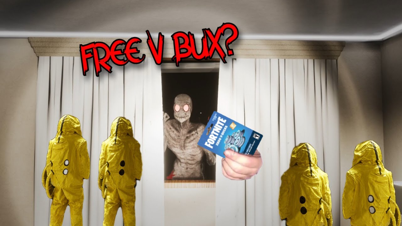 Do NOT ACCEPT Vbux Cards In the BACKROOMS - YouTube