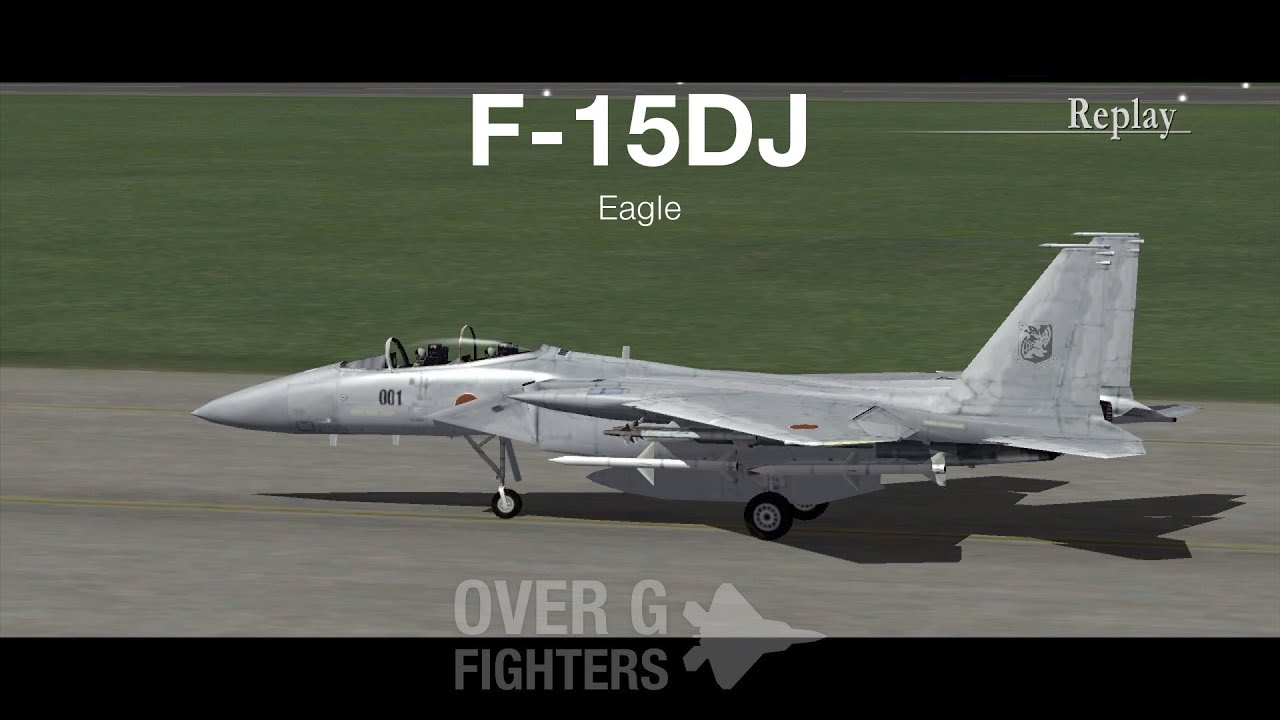 Over G Fighters - F-15DJ Eagle - Area3 - Taxi, Takeoff - YouTube