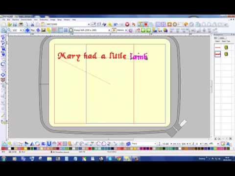 ma hoop lettering - YouTube