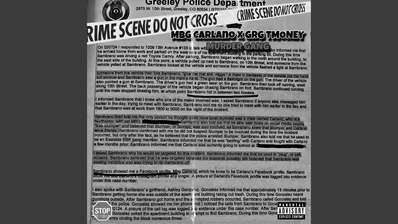 Murder Gang (feat. GRG Tmoney) - YouTube