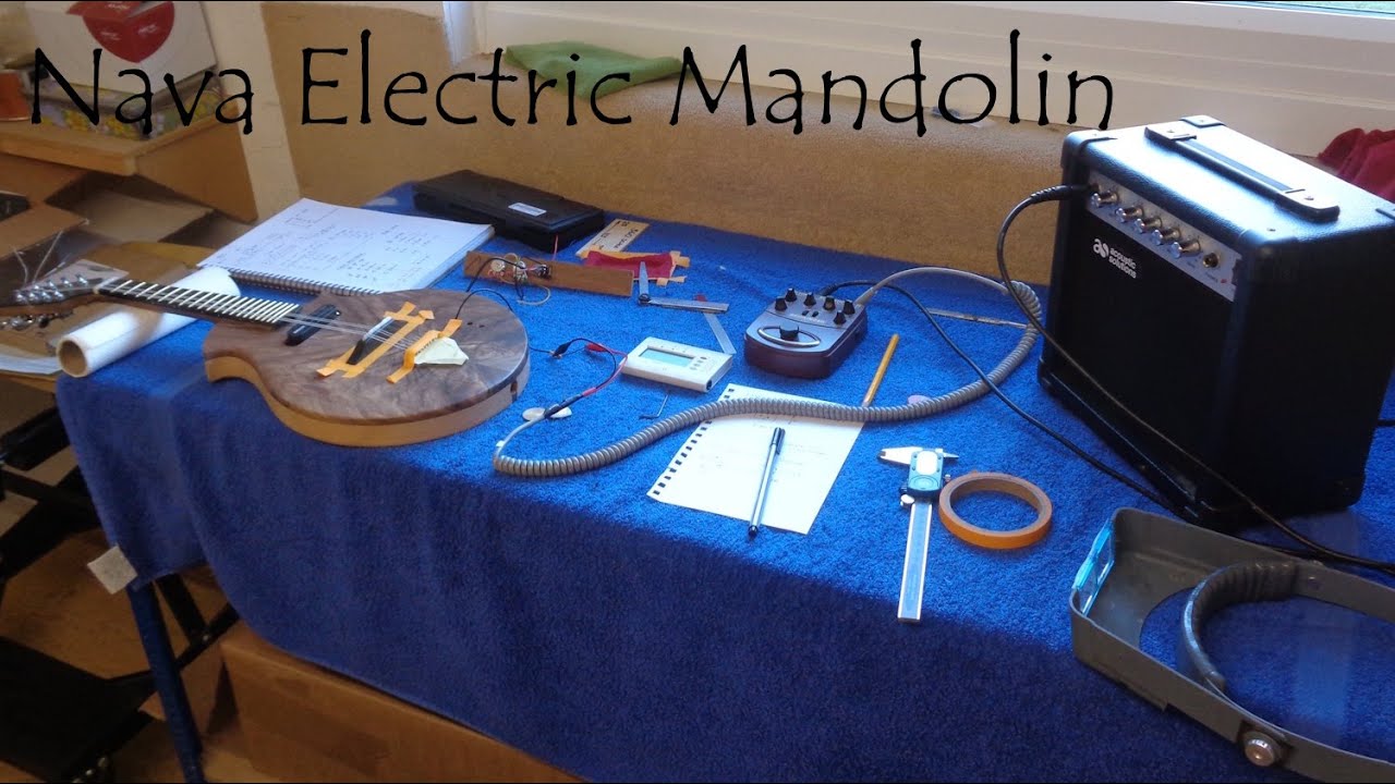 Nava Electric Mandolin Part 4: Details - YouTube