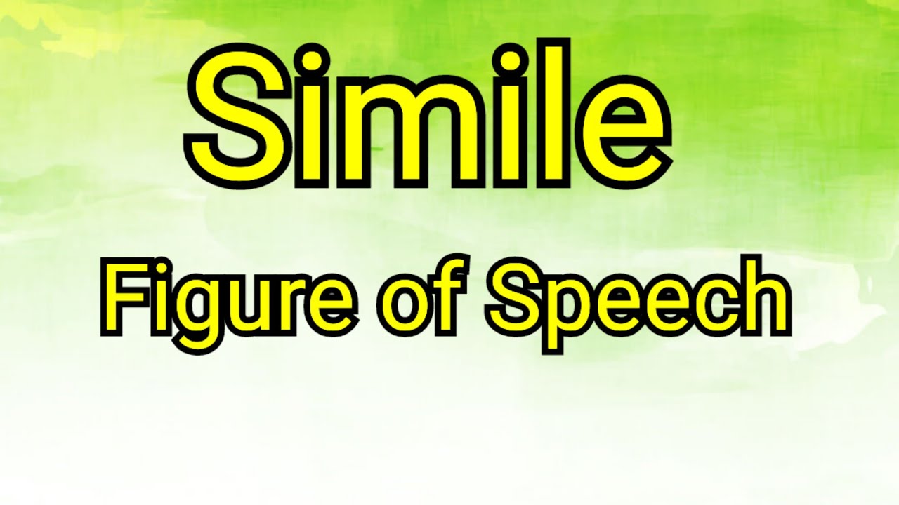 Simile/ Figure of Speech- Simile/ What is simile/#Figure of Speech in ...