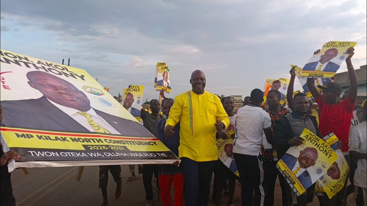 Akol Anthony Rocking Pabo Town council - Twon Oteka wa Pwod tye - YouTube