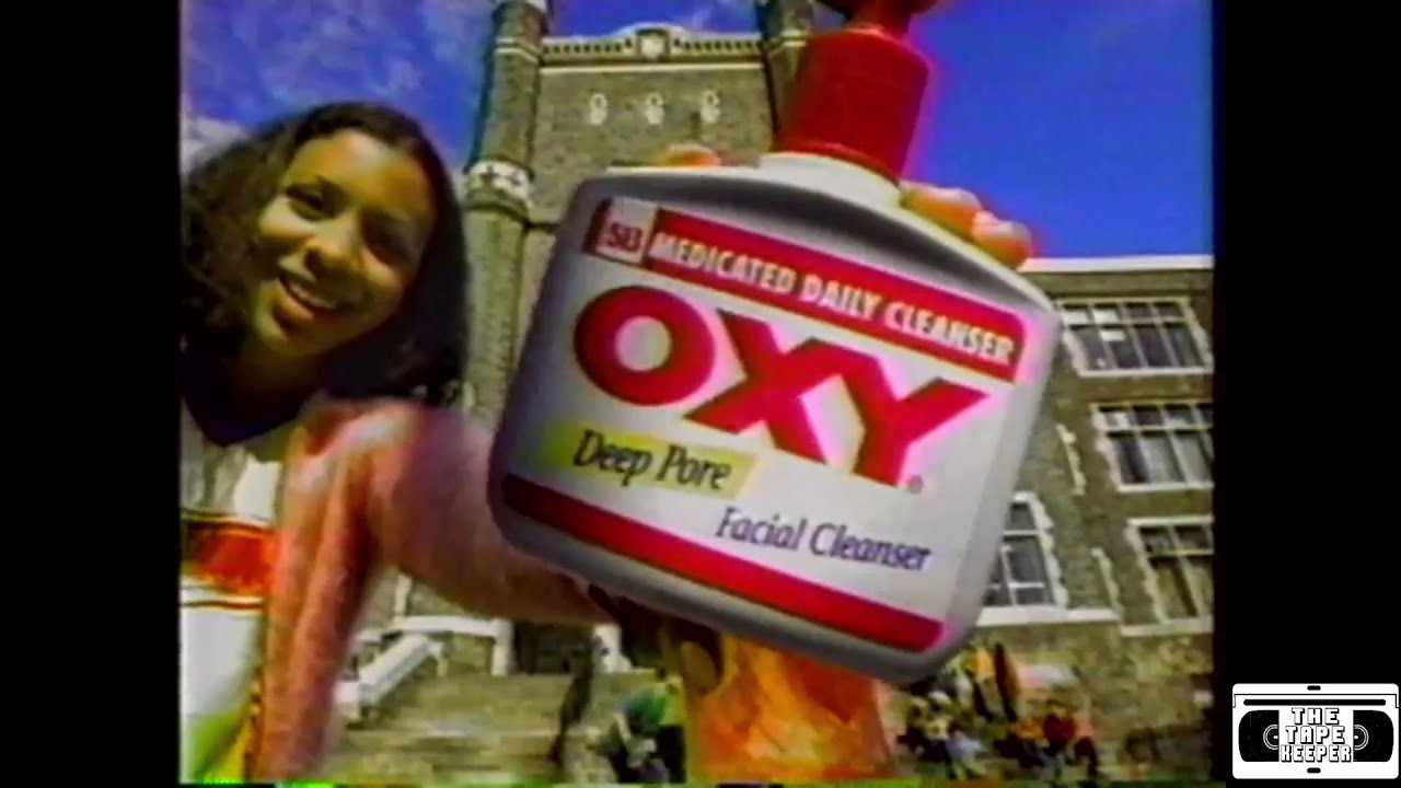 Oxy Deep Pore Cleanser Commercial - 1997 - YouTube