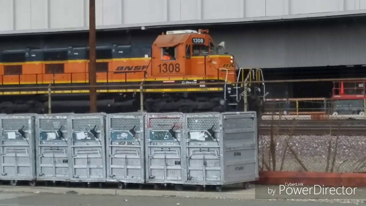 BNSF Vernon rail action - YouTube