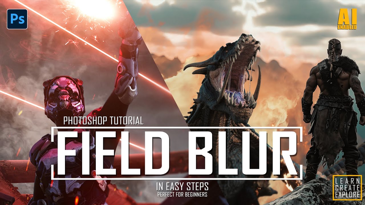 FIELD BLUR Like a Pro with These Photoshop Secrets! - YouTube