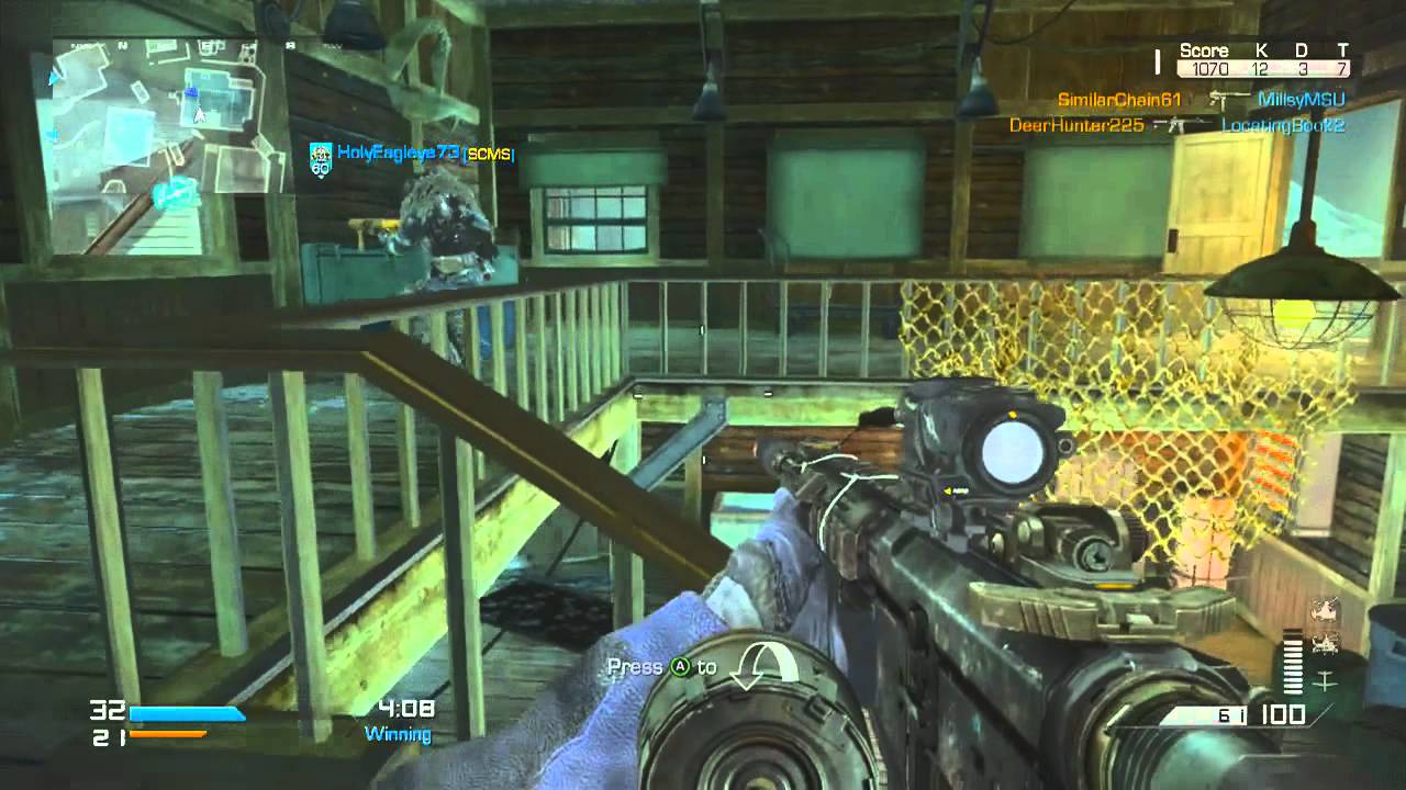 COD Ghost Kill Confirmed M27 IAR Thermal Scope - YouTube