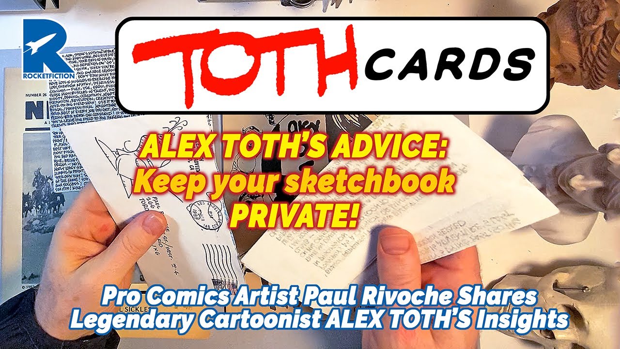 TOTHCARDS #7—Alex Toth's FIRST LETTER of advice to 25-year-old future ...