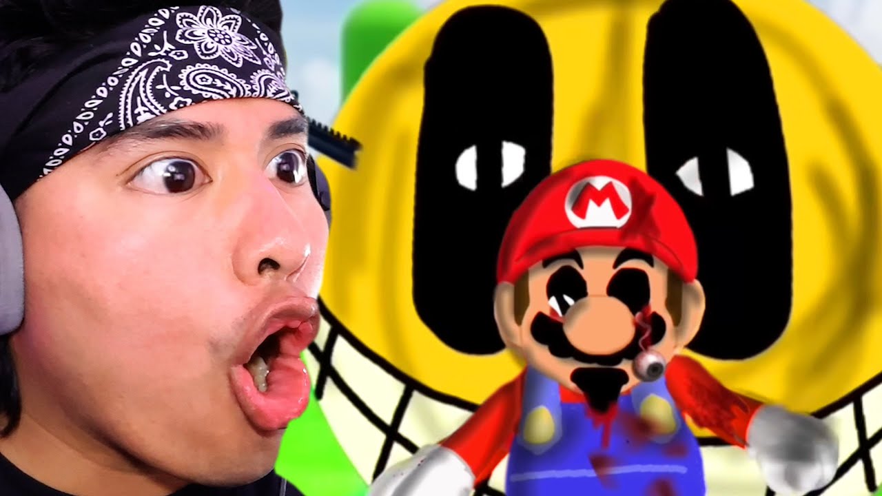 PAC-MAN AND MS PAC-MAN EAT MARIO?!! | Pac-Man Analog Horror - YouTube