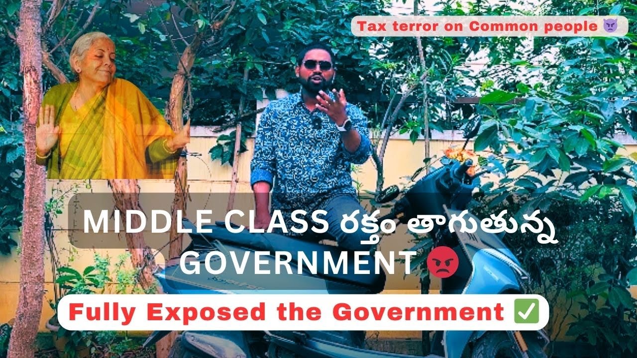 Explained the tax burden on the common man || Govt is looting money by ...
