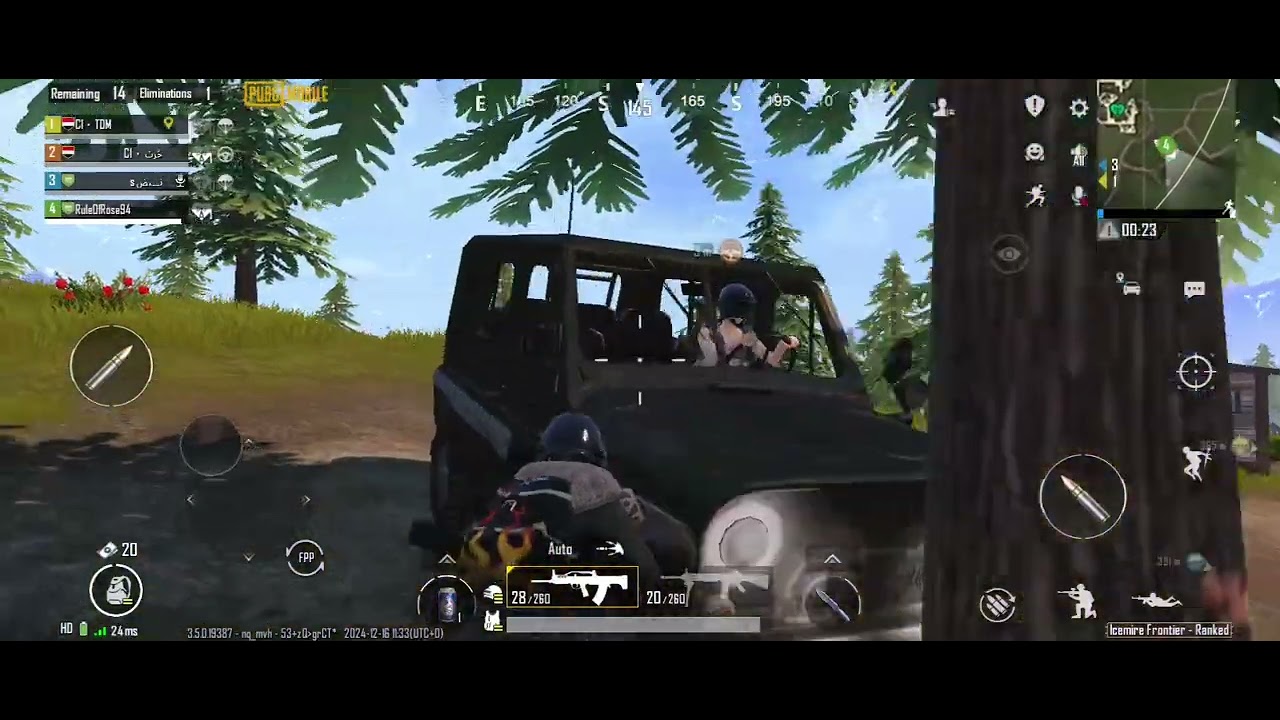 PUBG mobile | team up battle #p2 - YouTube