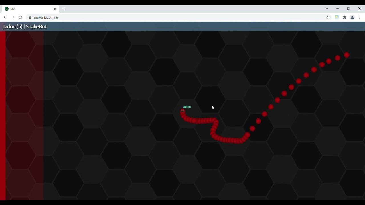 2D HTML5 Multiplayer Snake Game w/ Bots - UDP WebRTC - NodeJS - Phaser JavaScript - Browser ...
