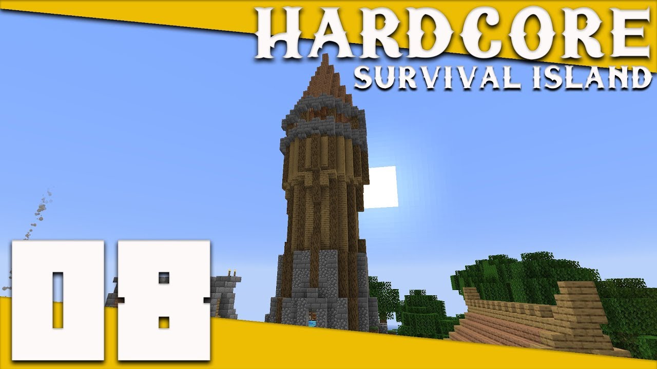 Minecraft: Hardcore Survival Island - 08 - Potion Brewing Tower ...