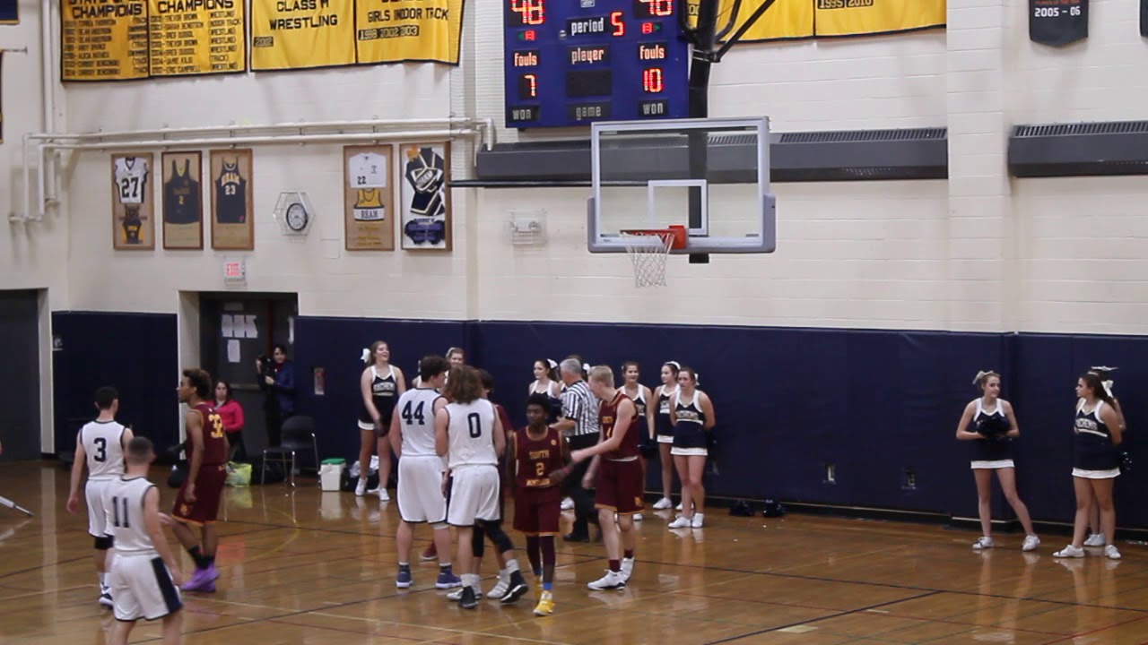 RHAM HS Varsity Basketball vs South Windsor 2017 4th/OT 4 of 6 - YouTube