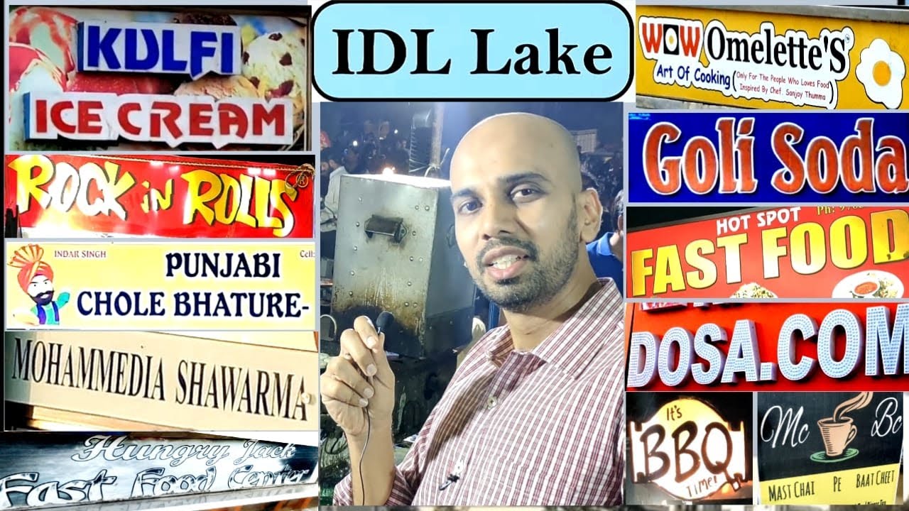 IDL Lake Street Food Hyderabad - YouTube